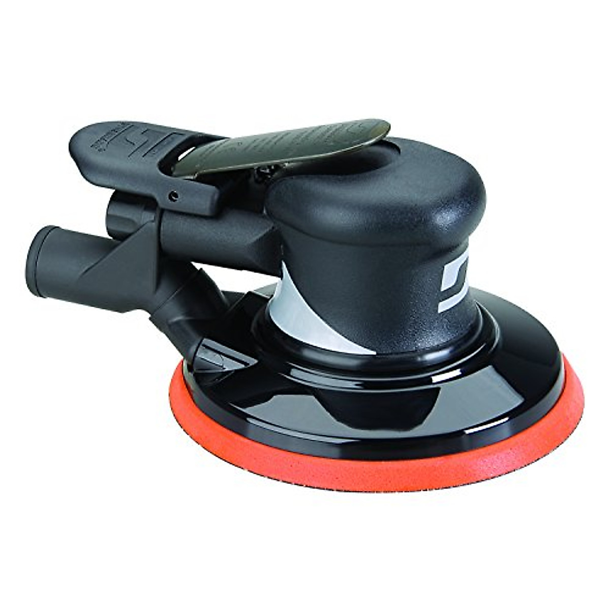 Dynabrade (56863) Dynorbital Supreme 6" (152 mm) Diameter Random Orbital Sander, Central Vacuum | Proportionate 3/32" (2.5 mm) Diameter Orbit | 12000 RPM Pneumatic Motor