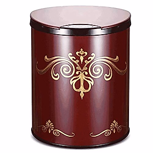 WENLII Autom for Living Room Bedroom Fashion Business Trash Can, Powered by Batteries (not Included)