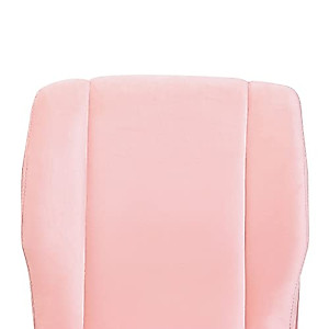 ZHAOLEI Adjustable Swivel Task Chair Plush Velvet Office Chair