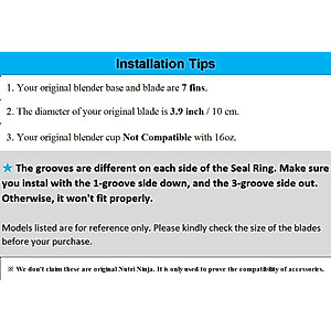 5 Pack Rubber Gaskets Replacement Seal White Ring for Nutri Ninja Blender Replacement for Ninja Auto iQ Pro Extractor CT680 BL456-30 BL480 BL681A BL682 BL640 (3.94 inch Gaskets)