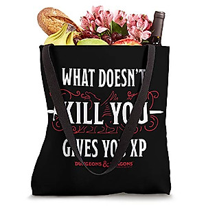 Dungeons & Dragons What Doesn't Kill You Gives You XP Tote Bag