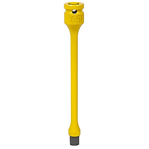 AFF Torque Limiting Extension, 1/2" Drive, 65 ft/lb, Spring Steel, Yellow, 40065