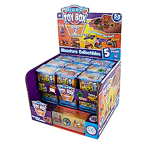 Worlds Smallest Micro Toy Box Series 2 Mini Collectible Set of 6 Cups