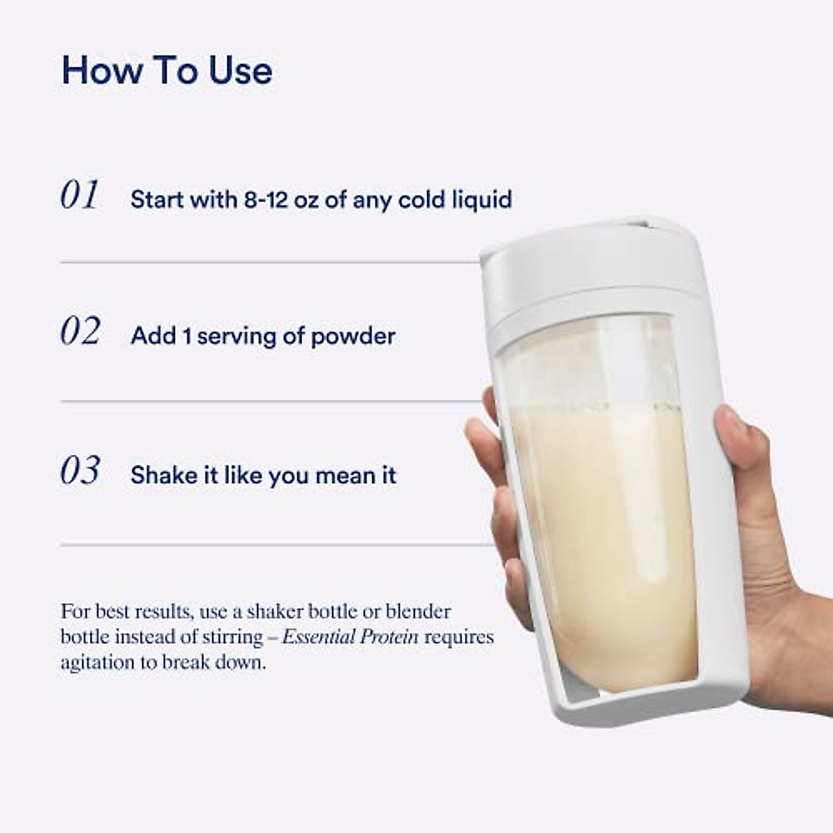 Ritual 50 and Over Vegan Plant Based Protein Powder with BCAA: 20g Organic Pea Protein from Regenerative Farms in USA, Hand-Crafted Vanilla, 3rd Party Tested, Gluten-Free, Dairy-Free, Non-GMO, 1 Lbs