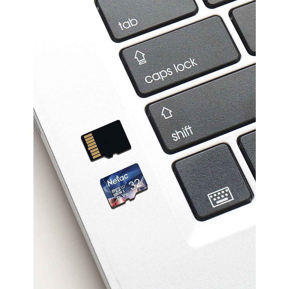 Netac 32GB Micro SD Card 3 Pack Micro SDHC UHS-I Memory Card, High Speed TF Card up to 90MB/s - Full HD Video Recording U1, Class10, V10, A1 Expanded Storage for Smartphone/Camera/PC