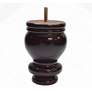 BingLTD - 5" Mahogany Profile Hardwood Sofa Legs - Set of 4 (P090-157)