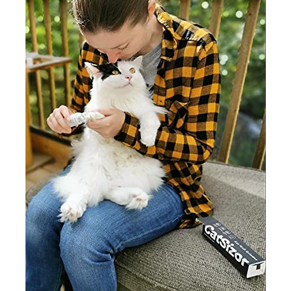 CatSizor Cat Nail Grinder Trimmer – Professional Quiet 2-Speed Rechargeable Electric Pet Grooming & Smoothing Tool Kit – Painless Paw Clipper