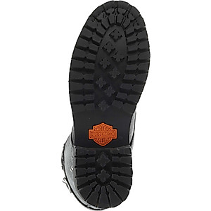 Harley-Davidson Footwear Women's Beechwood Leather Motorcycle Fashion Boot, Black, 10