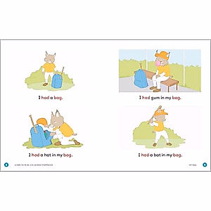 Learn to Read: CVC Words Storybook: 20 Simple Stories & Activities for Beginner Readers