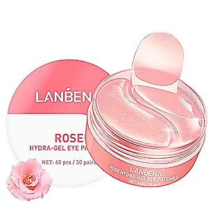 Eye Patches Rose Hydra-Gel Eye Mask Sheet Lady Skin Care Pad Remove Fine Lines Smooth Repair the Eyes Skin