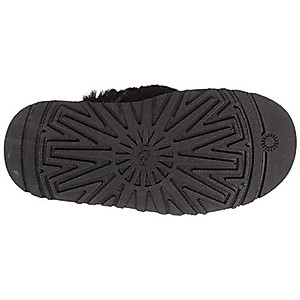 UGG Women's Funkette Slipper, BLACK, 9