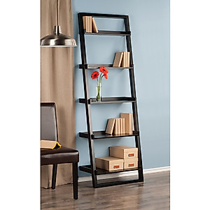 Winsome Wood Bailey Shelving, Black