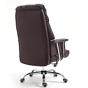 LUKEO Office Chair Computer Chair Soft and Furniture European Seat for Cafe Home Chair for Gift (Color : E)