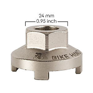 BIKEHAND YC-402 Bike Bicycle BMX Single Speed 4 Notch Freewheel Cassette Install Remover Removal Tool