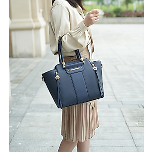 MKF Collection Tote Bag for Women, Vegan Leather shoulder bag Top-Handle Crossbody Purse Handbag