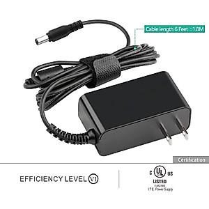 HKY 14V AC Adapter Charger Compatible with Samsung CF390 CF391 CF396 CF398 CF591 Series 22" 24" 27" 32" Curved Screen LED-Lit FHD Monitor lc27f396fhnxza Replacement Switching Power Supply Cord