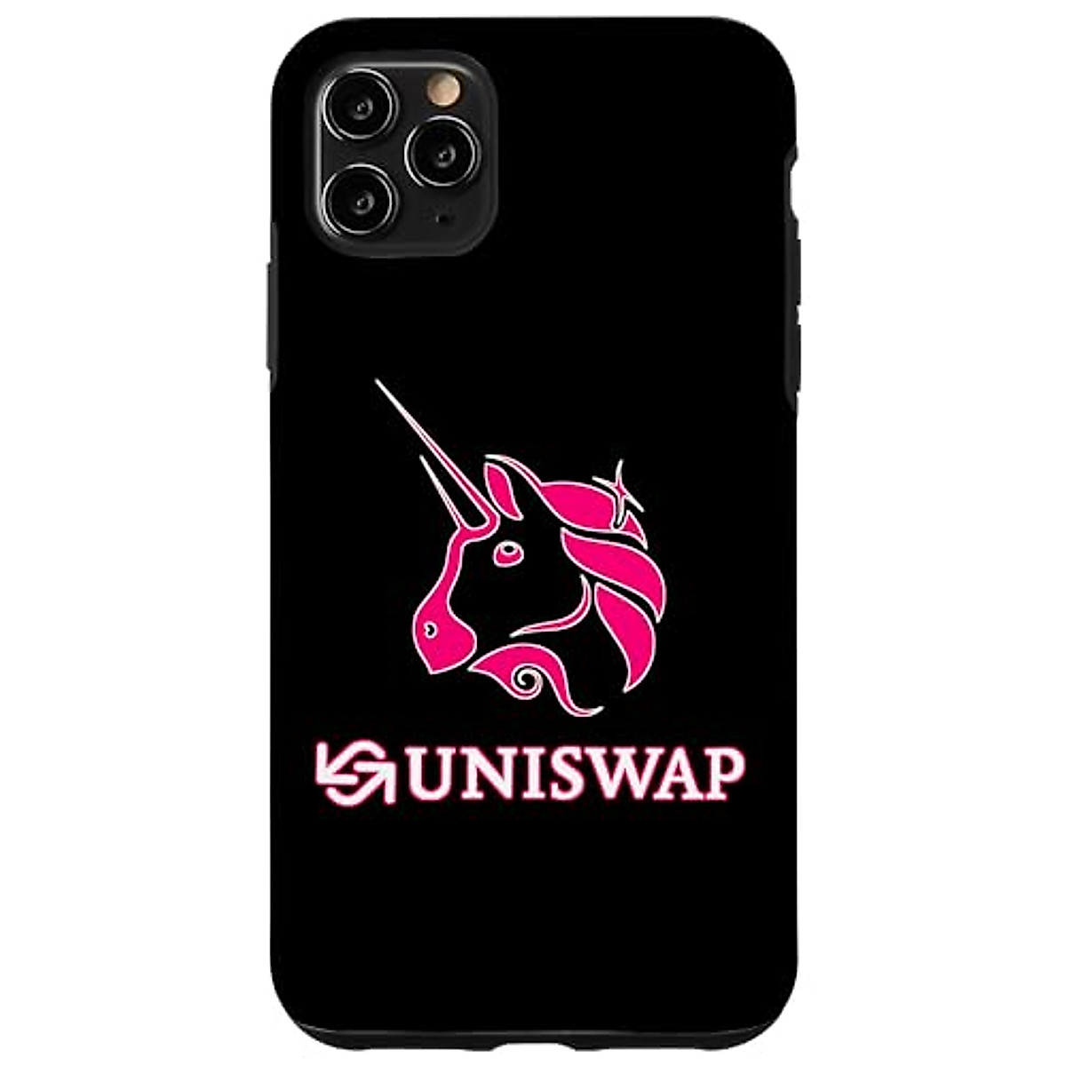 iPhone 11 Pro Max Uniswap UNI Crypto Currency Digital Coin Classic Case
