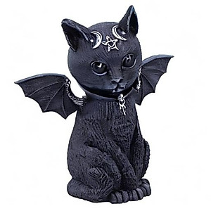 Nemesis Now Cult Cuties Adorable Occult Figurines, Bewitching Evil Spirit Creatures, Hand-Painted, Resin - Malpuss