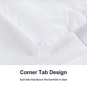 ACCURATEX King Size Hybrid Memory Foam Pillows Set of 2 with Super Soft Down Alternative Comforter King Size