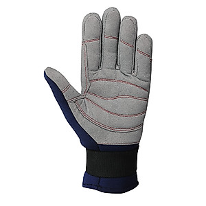 MRX BOXING & FITNESS Winter Men Sailing Gloves Full Fingers All Weather Gripping Gloves (Large)