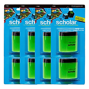 Prismacolor Scholar Pencil Sharpener, 8 Count