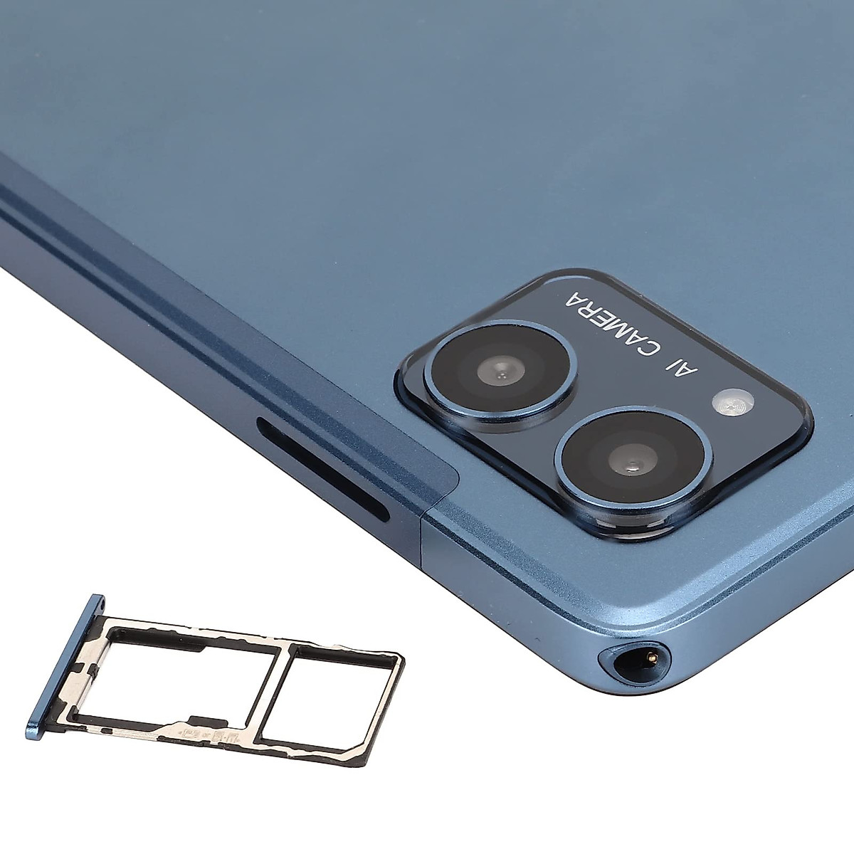 Luqeeg 10.1in Tablet - 12GB RAM 256GB ROM Octa Core HD Tablet, 4G Calling Tablet Support 5G WiFi HD Touch Screen, WiFi Tablet Gaming Tablet for Android 11 8800mAh Fast Charging, Blue