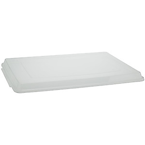 Winco Covers for Aluminum Sheet Pan, 18 by 26-Inch , Clear