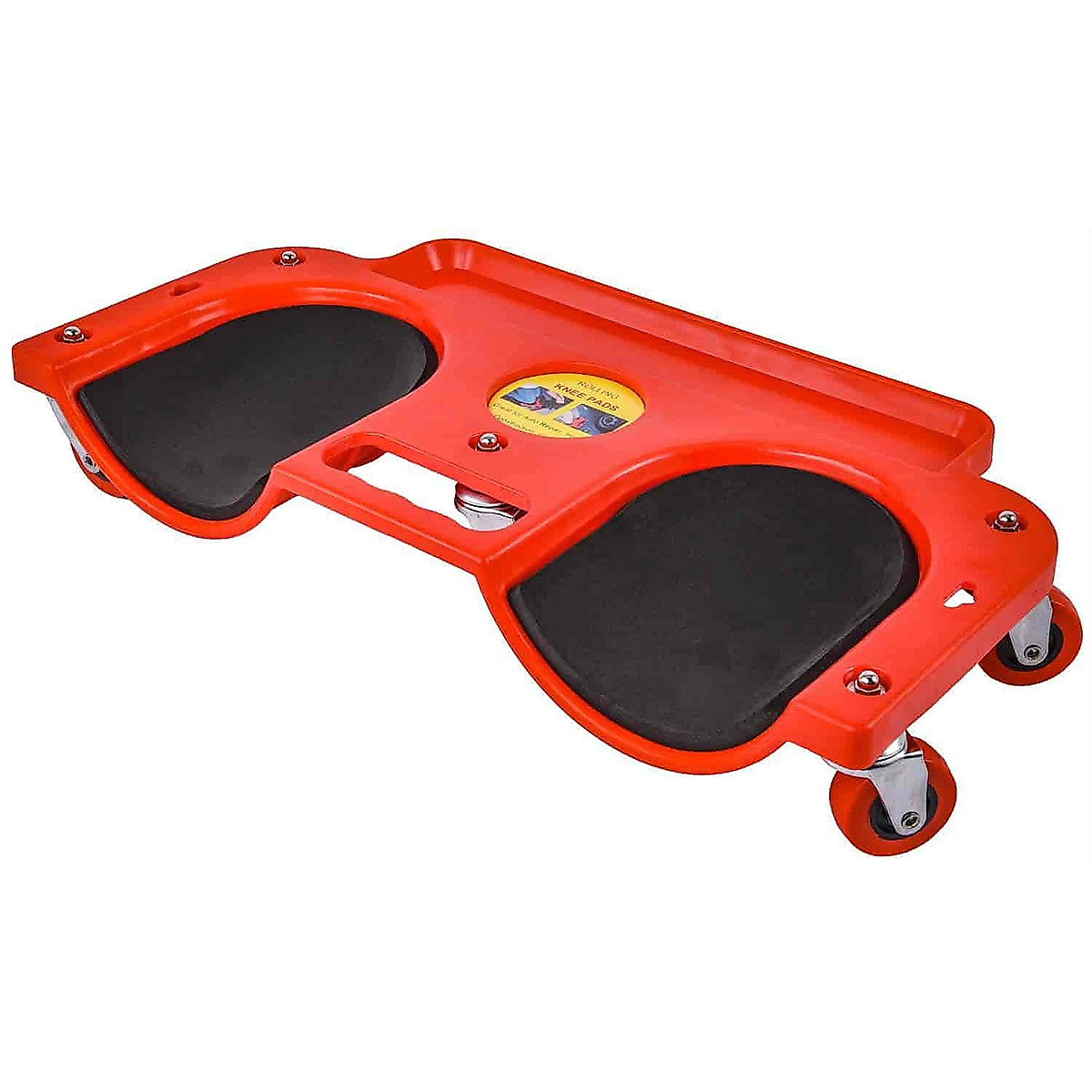 JEGS 81177 Rolling Knee Dolly 250 lb. Capacity ABS High Impact Plastic w/Paddin