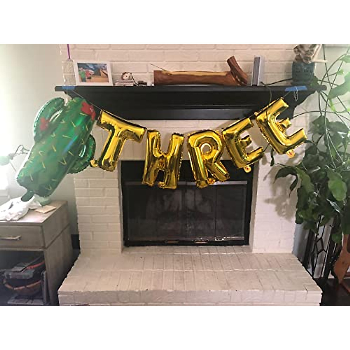 LaVenty Mexican Third Birthday Decoration Three Esta Decorations Three-Esta Birthday Party Decorations 3rd Birthday Fiesta Party Three Year Old Fiesta Birthday Decoration