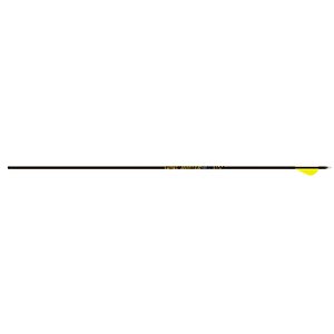 Gold Tip Hunter Pro Arrow with Raptor Vane (Pack of 6), Black, 340