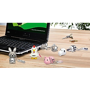 EMTEC Animal Series 4 GB USB 2.0 Flash Drive, Pig