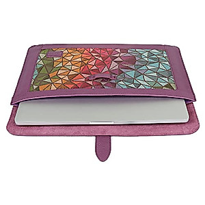 Londo Top Grain Leather Macbook Bag Laptop Sleeve for MacBook Pro and MacBook Air Case - 14 Inch - 13 Inch (M2, M2 Pro, M2 Max, M1) - 13.3 Inch - iPad Pro 12.9 Inch - 2020 2021, 2022 and 2023 Models