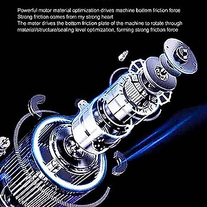 jerss Robot Vacuum and Mop Combo Cleaner Automatic Machine Floor Machine Mopping Machine Product Supply for Flooring Cleaner Robotic Vacuums (Green)