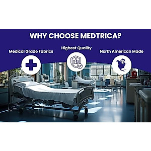 Medtrica MFV762905 Stretcher/Gurney Mattress with Vinyl Cover - Fits Stryker Trauma 1002/1020