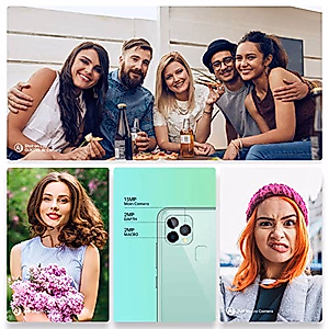 OUKITEL C22 Unlocked Cell Phone, 2021 Dual SIM Smartphone 5.86 Inch HD Screen+, 4GB+128GB Android 10 T-Mobile, Rear 3 Camera Face/Fingerprint ID(Black)