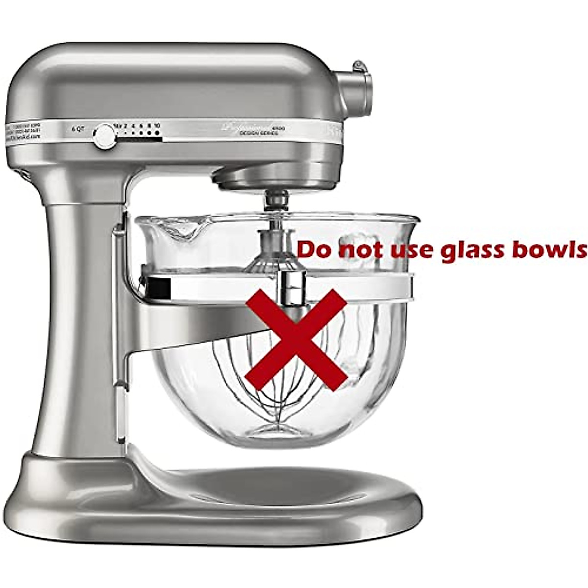 GVODE Paddle Attachment for Kitchenaid 5plus/6Qt Tilt-Head Mixer, Polished 18/8 Stainless Steel Flat Beater for Kitchenaid Stand Mixer, Flat Beater Replacement Accessories,No Coating,Dishwasher Safe