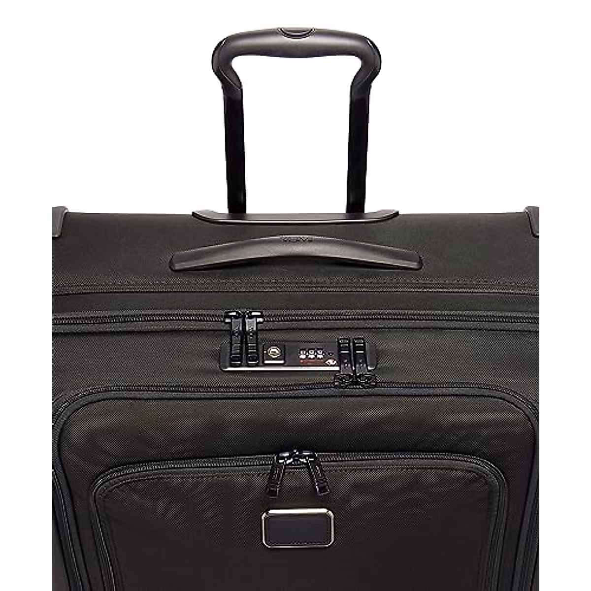 TUMI Alpha 3 Extended Trip Expandable 4-Wheeled Packing Case Suitcase - Great for Extended Travel of Shared Packing - Rolling Luggage for Men and Women - Black