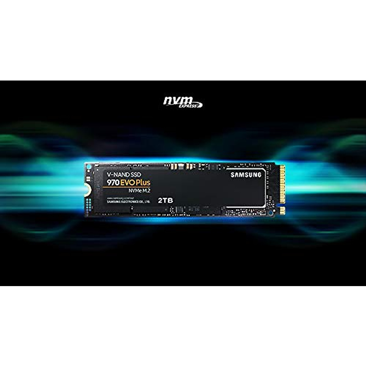 Samsung 970 EVO Plus SSD 1TB NVMe M.2 Internal Solid State Hard Drive, V-NAND Technology, Storage and Memory Expansion for Gaming, Graphics w/Heat Control, Max Speed, MZ-V7S1T0B/AM