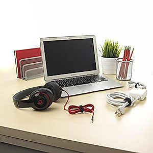 VELCRO Brand - ONE-WRAP: For Cables, Wires & Cords - 8" x 1/4" Ties, 25 Ct. - Black