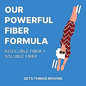 Poop Like A Champion Ultra High Fiber Cereal - Non GMO - Fiber Supplement - Corn Bran | Breakfast Essentials with Soluble Fiber, Insoluble Fiber & Psyllium Husk Powder