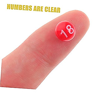 Totority 1 Set Analog Number Picker Portable Game Console Mini Dice Mini Accessories Lottery Games Props Portable Lottery Machine Fortunate Number Picker Plastic Party Supplies Lottery Case