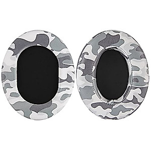Geekria QuickFit Replacement Ear Pads for Sony WH-CH700N, WH-CH710N, WH-CH720N Headphones Ear Cushions, Headset Earpads, Ear Cups Cover Repair Parts (Camo)