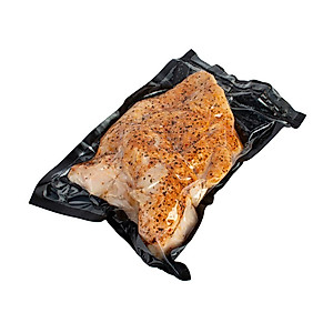 VacMaster Chamber Machine Pouches, Heavy Duty Pre-Cut Chamber Vacuum Sealer bags, 3 MIL Black and Clear, BPA Free, 250 Chamber Vacuum Sealer Bags Per Case (6" x 8")