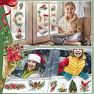 9 Sheets Sunflower Rub on Transfer for Furniture Craft and Wood Fall Rub on Decal Stickers Stencil Thanksgiving Pumpkin Flower Butterfly Bird Dragonfly Christmas Decor 6 x 6 Inch (Elk)