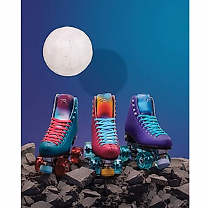 Riedell Orbit Roller Skate - Outdoor Womens Quad Roller Skate | Ultraviolet | Size 8