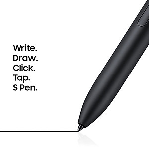 SAMSUNG Galaxy Tab S7 FE 2021 Android Tablet 12.4” Screen WiFi 64GB S Pen Included Long-Lasting Battery Powerful Performance, Mystic Black (Renewed)