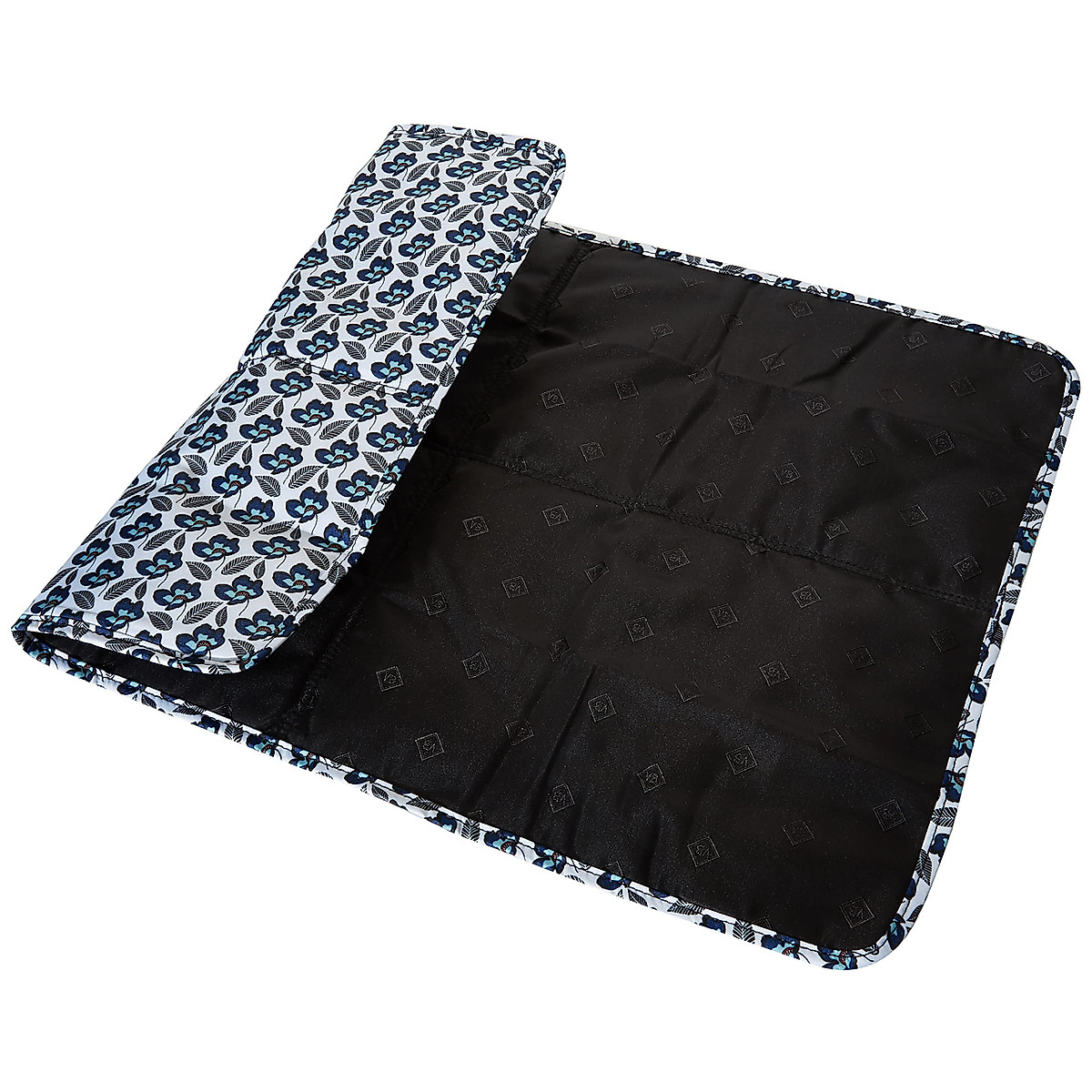 Vera Bradley Performance Twill Backpack Baby Diaper Bag, Black,One Size