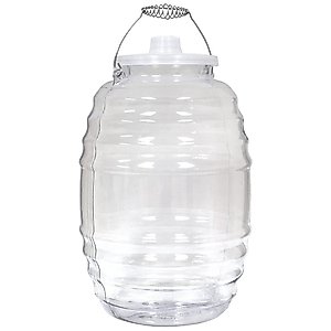 Eleganceinlife Aguas Frescas 5 Gallon Vitrolero Plastic Water Container For Water and Juice Party