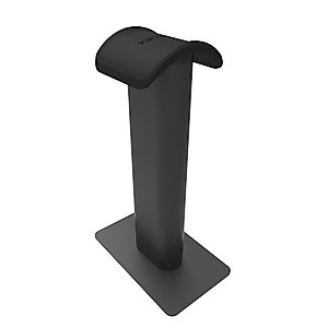 Kanto H2 Premium Universal Headphone Stand with Curved Silicone Padding for On and Over Ear Headphones | Black