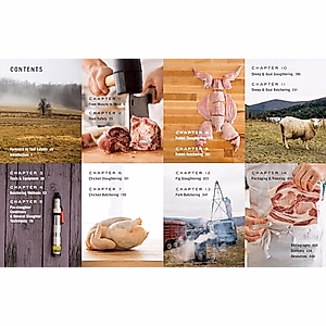 Butchering Poultry, Rabbit, Lamb, Goat, and Pork: The Comprehensive Photographic Guide to Humane Slaughtering and Butchering